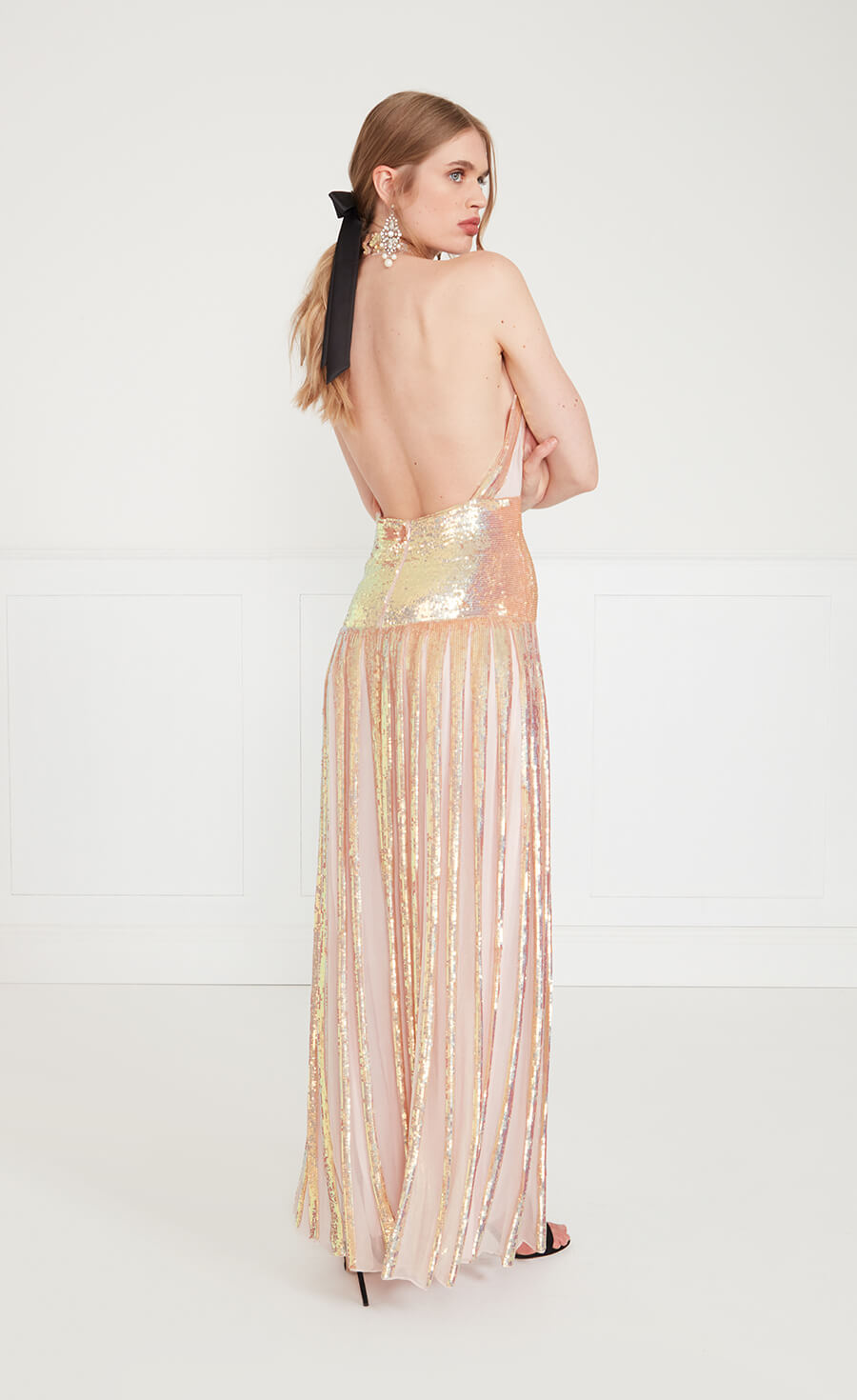 Filigree Dress - Iridescent Gold | Dresses and Jumpsuits | Temperley ...