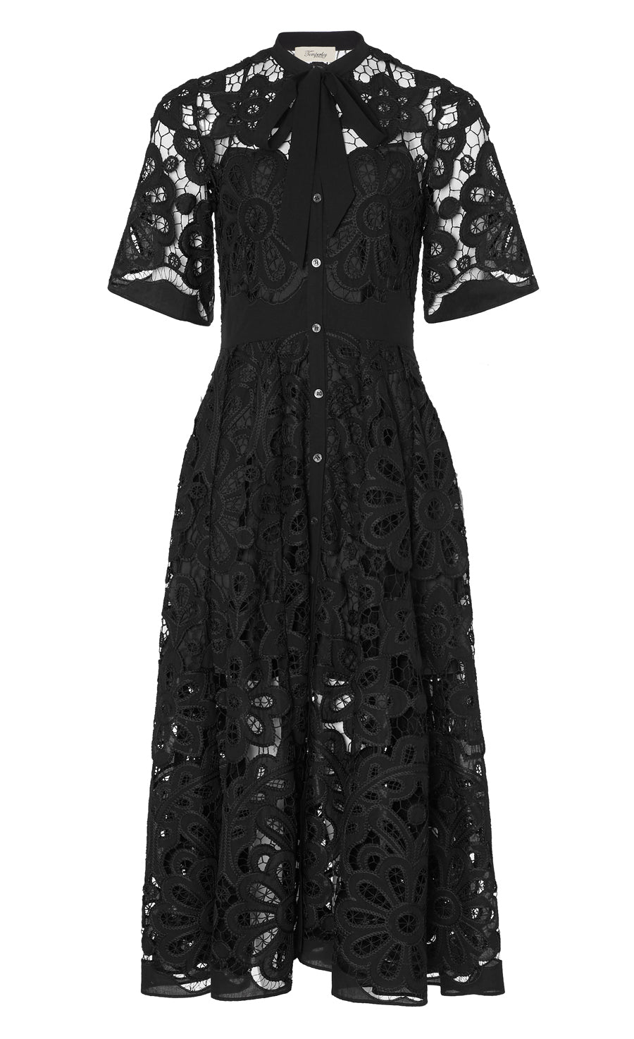 Guinevere Shirt Dress - Black | Dresses & Jumpsuits | Temperley London ...