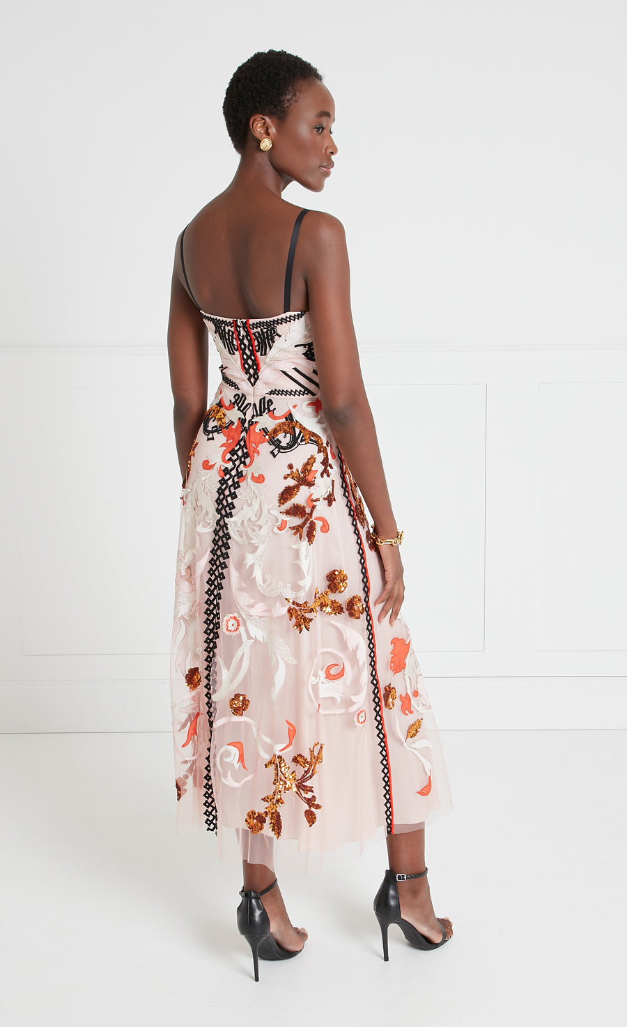 Alessia Strappy Dress - Rosewater | Dresses & Jumpsuits | Temperley ...