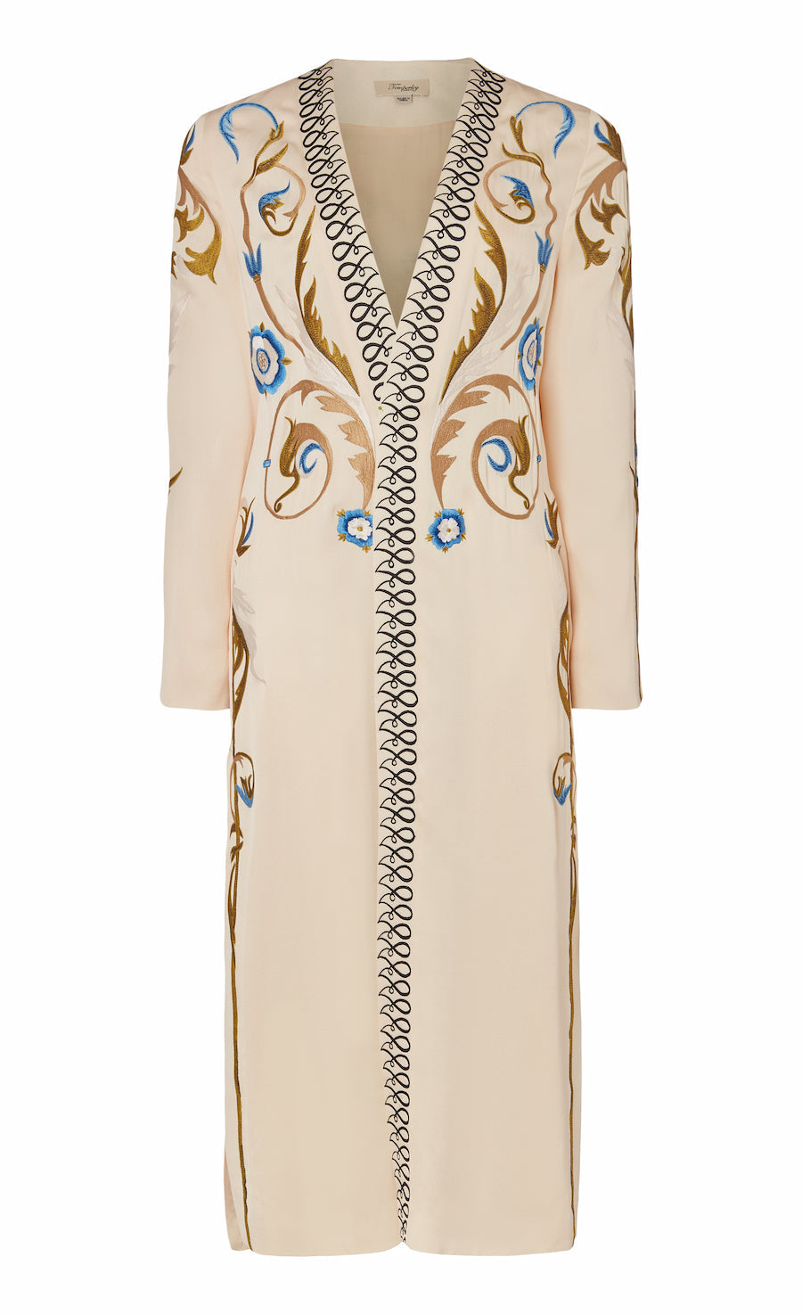 Alessia Kimono - Halogen Blue | Kaftans & Kimonos | Temperley London ...
