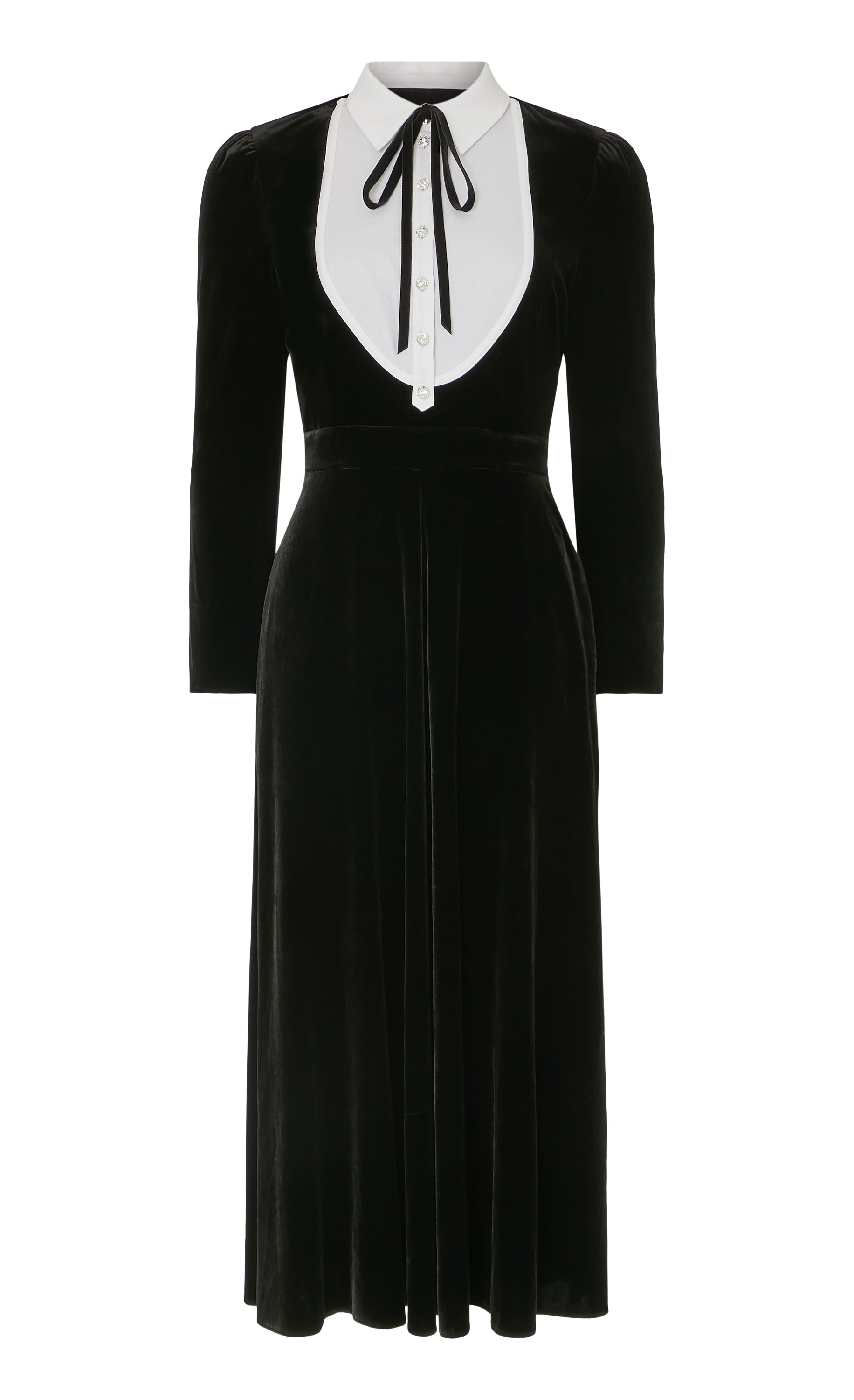 Pompidou Bib Dress - Black | Dresses & Jumpsuits | Temperley London ...