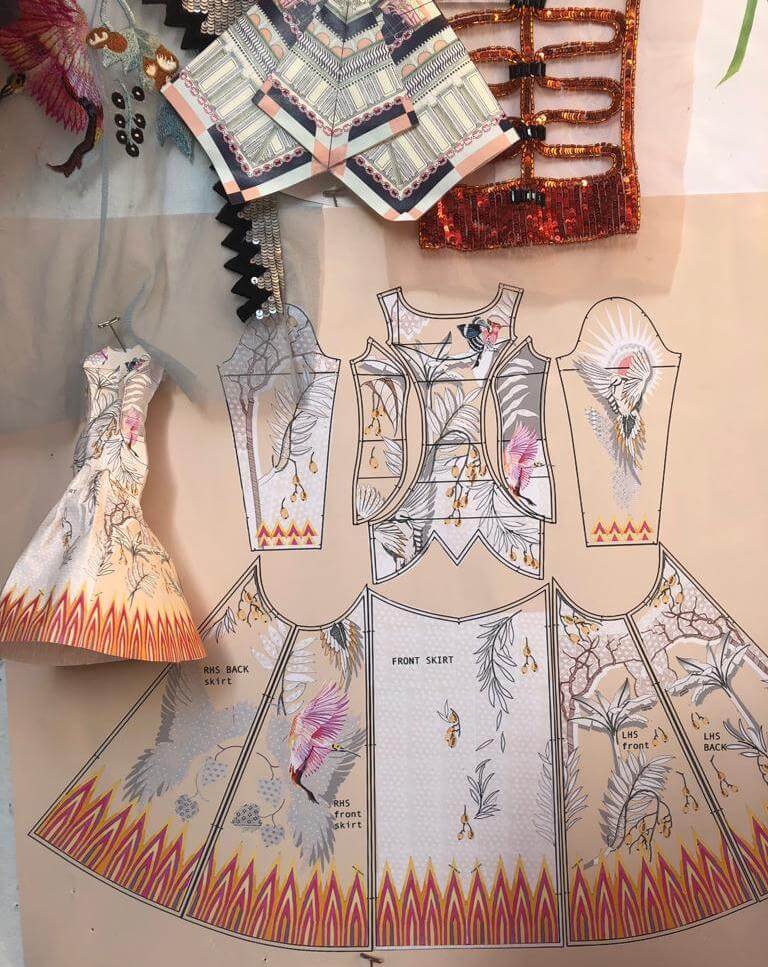 Filigree Dress - Iridescent Gold | Dresses and Jumpsuits | Temperley ...